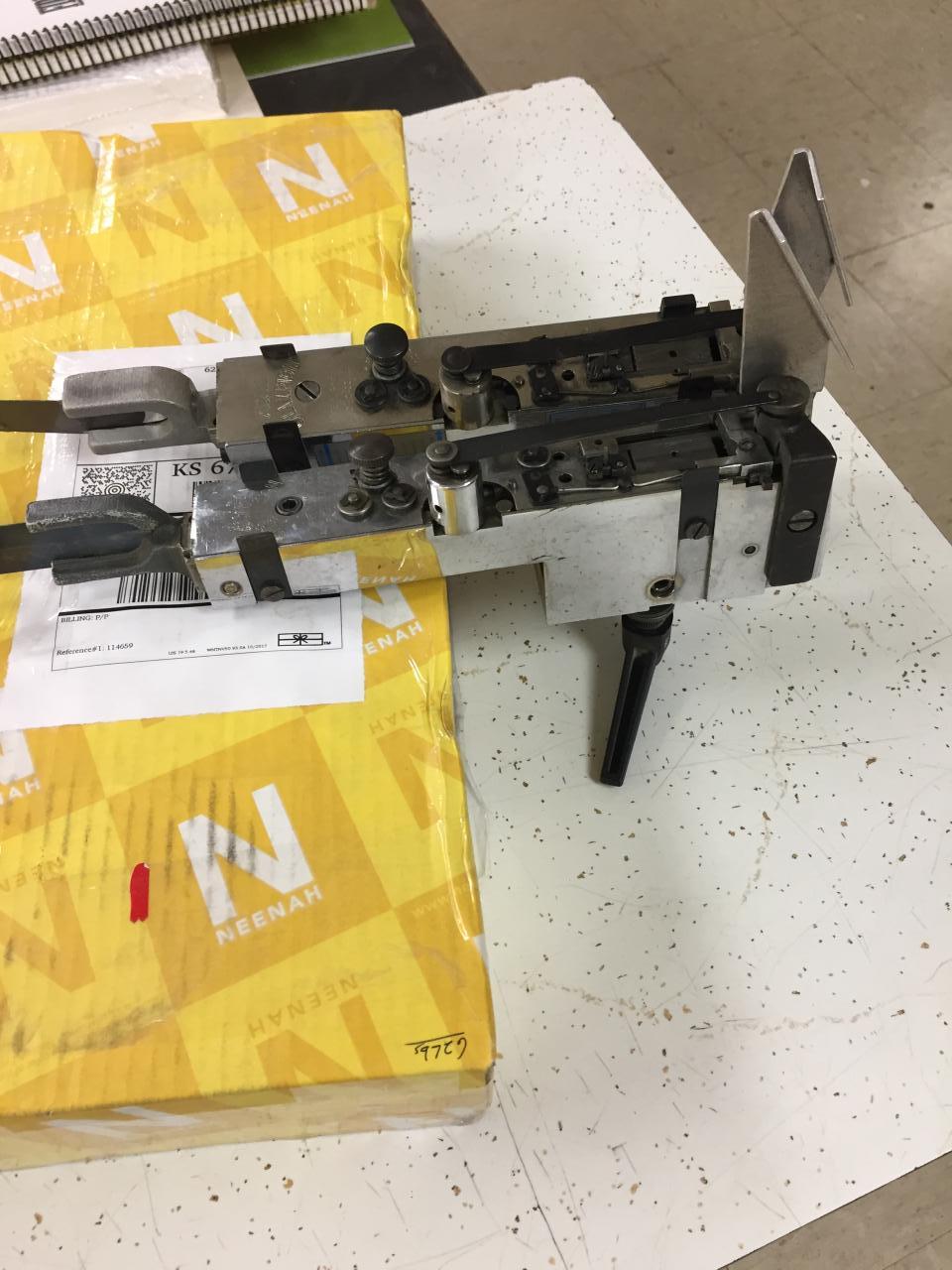 Lot #27: Rebuilt 2 Acme Champion Stitcher Heads - WireBids